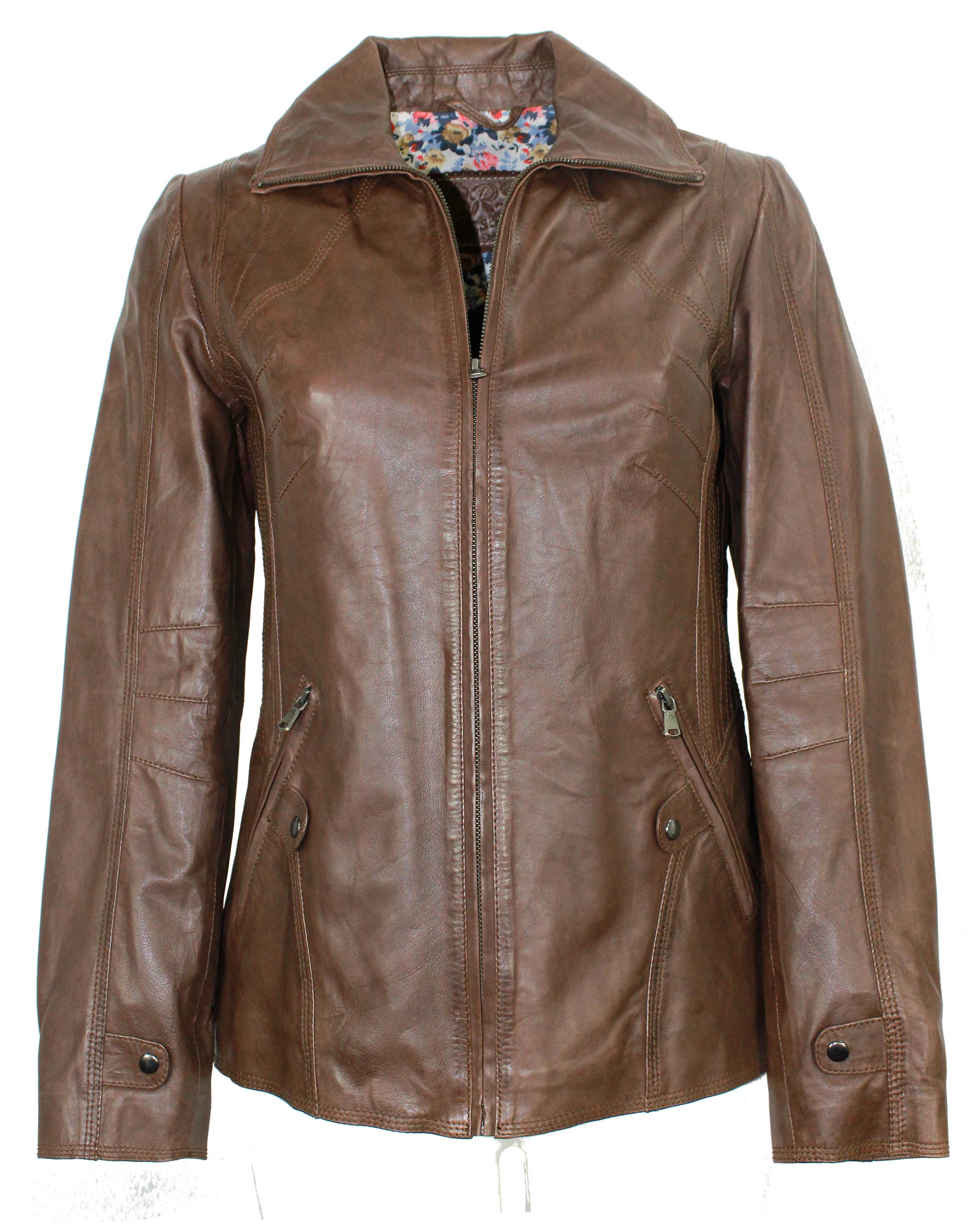 Julia S. Roma Lederjacken